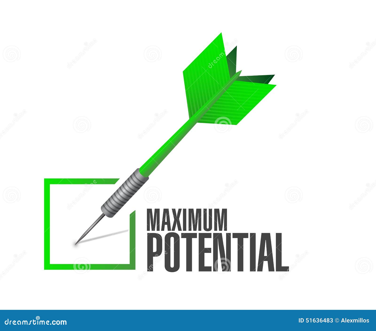 Maximum Potential People Diagram Sign Stock Illustration ...
