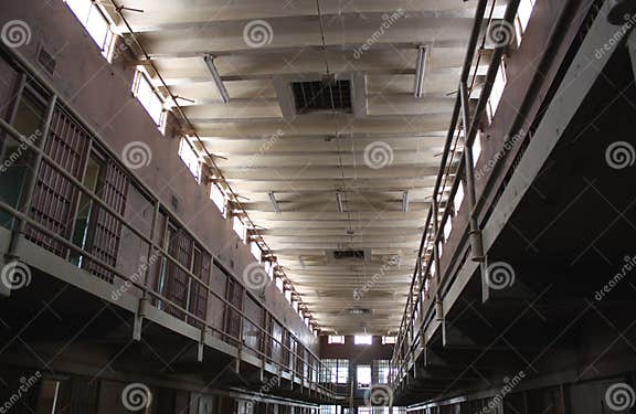 Maximum Security Prison Wing Stock Photo - Image of federal, convict ...