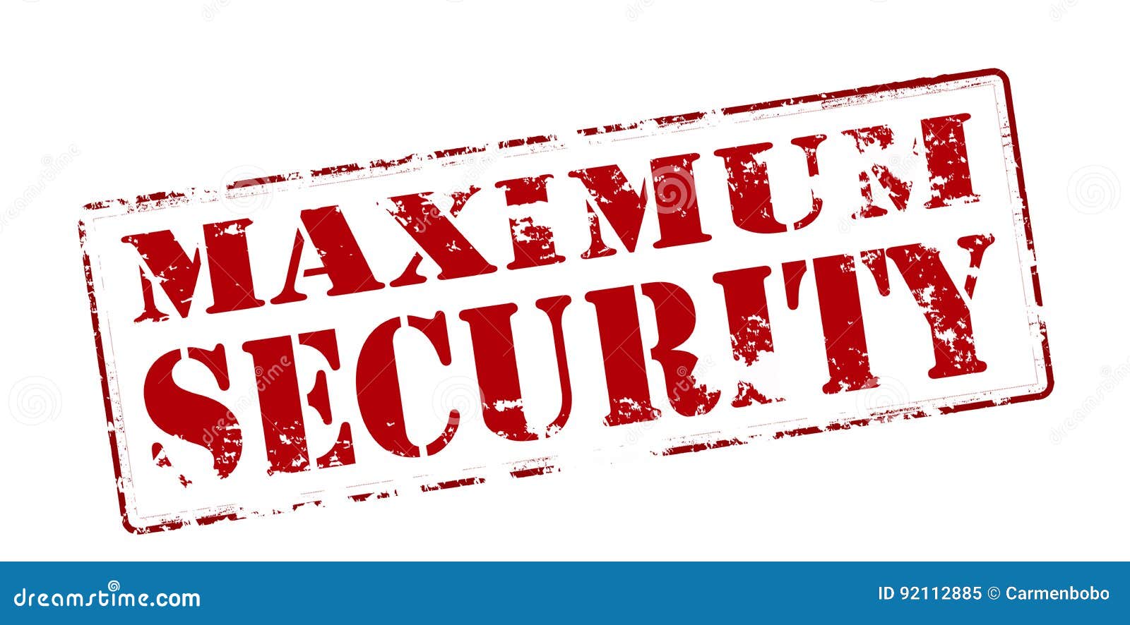 Maximum Security Prison With Prisoner Vehicle Cartoon Vector ...