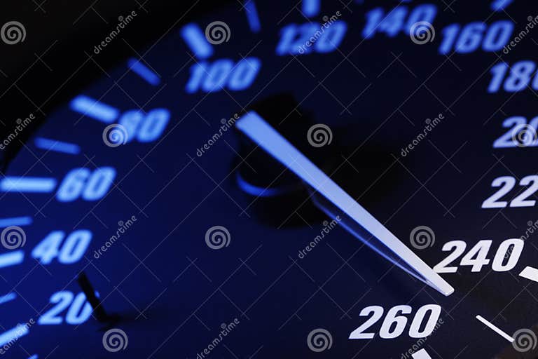 Maximum speed stock image. Image of panel, night, dial - 9579573