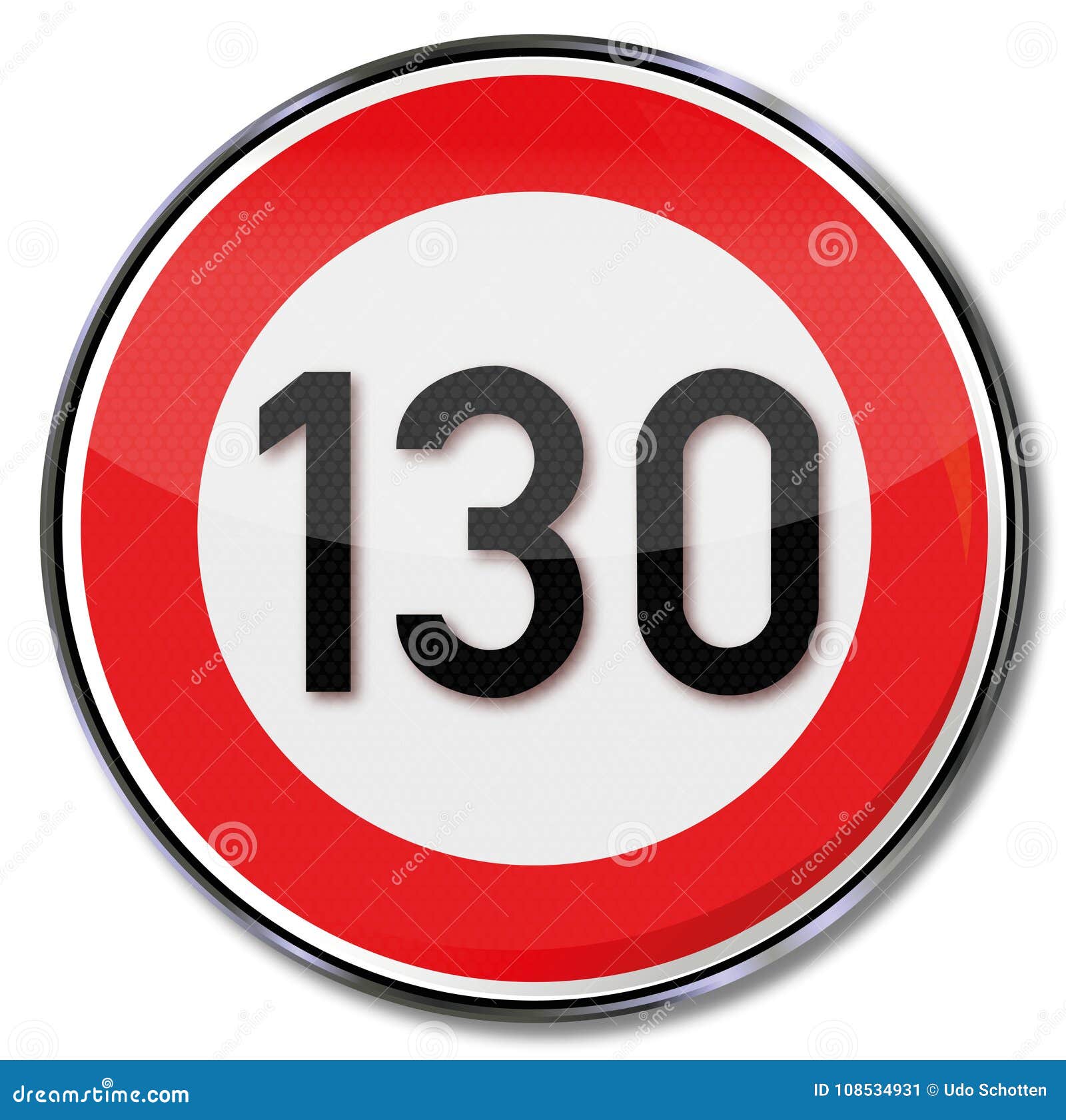 Maximum 190 Speed Sign Rectangular Shape Stock Photography ...