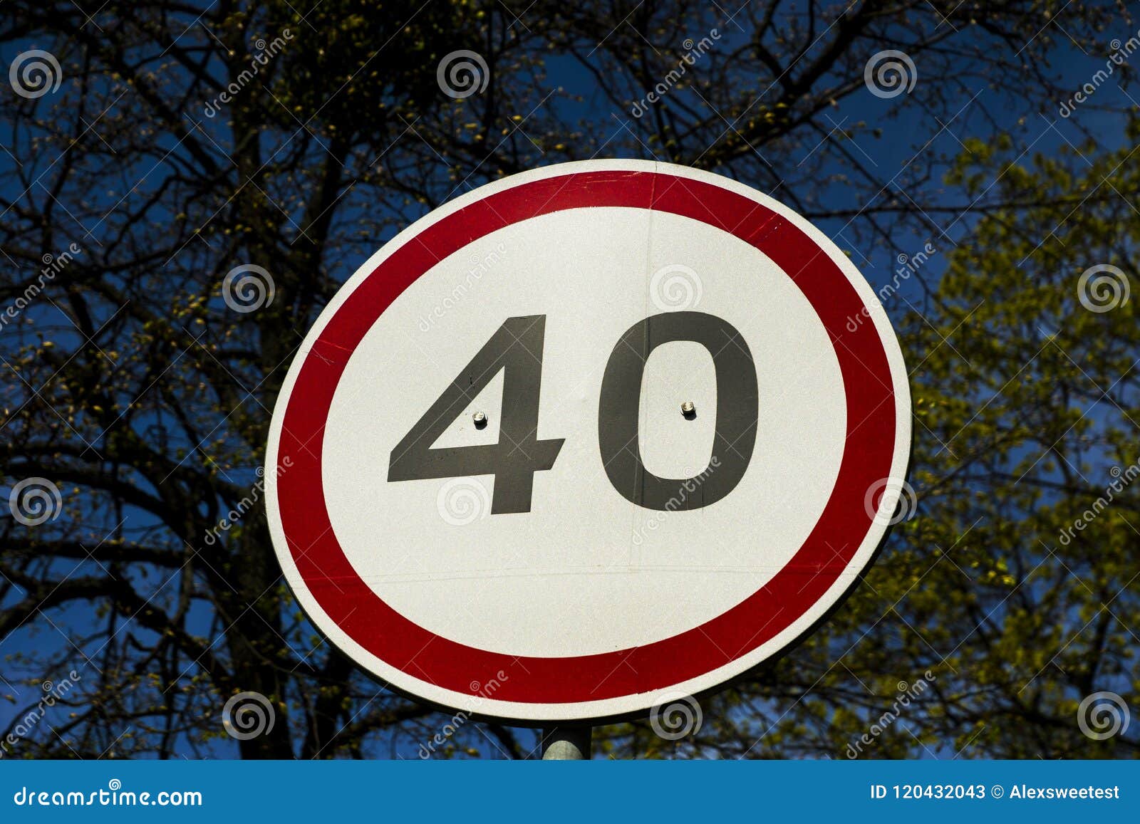 Maximum 40 Km/hr Sign Royalty-Free Stock Photography | CartoonDealer ...