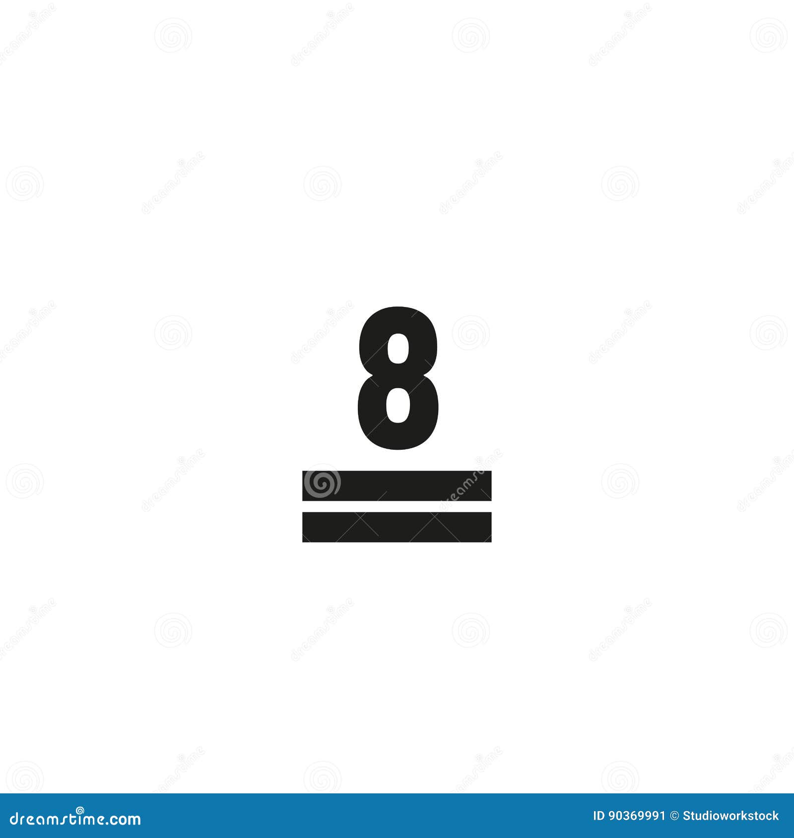 Stack A Maximum Of 5 Five Squares. Vector Illustration Of Pack Stacking ...