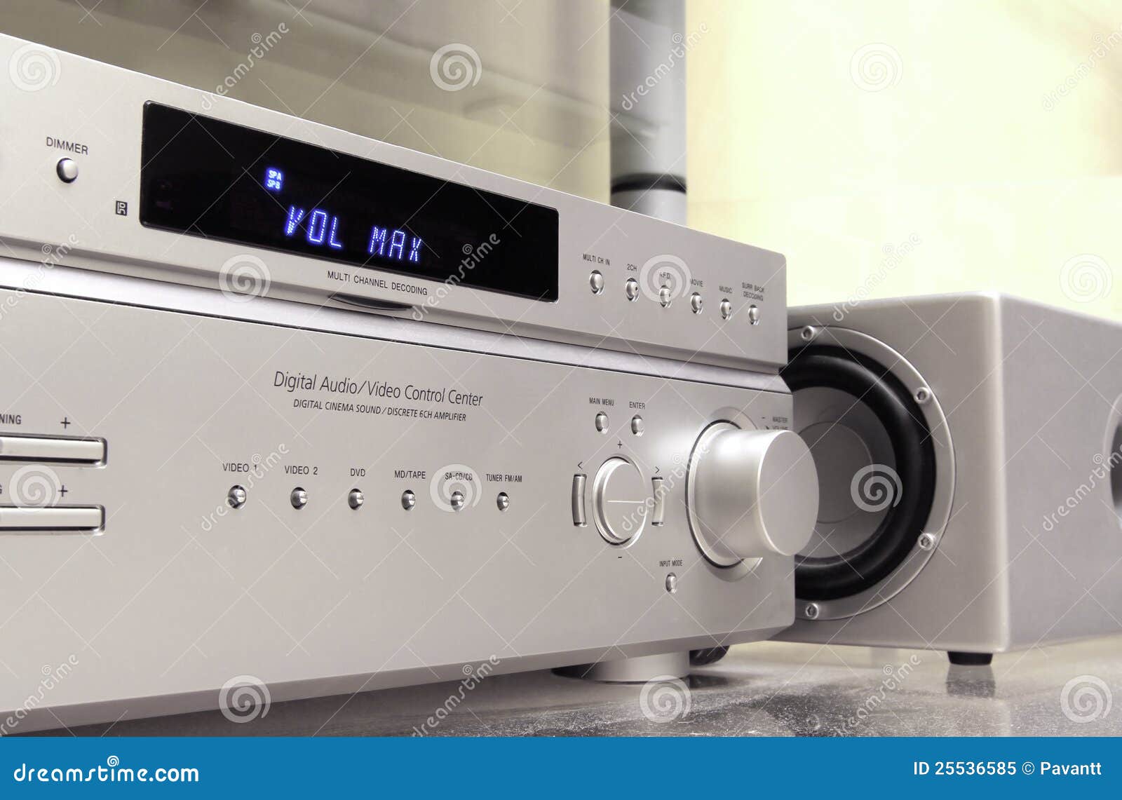 Maximum volume stock image. Image of blues, stereo, deafening - 25536585