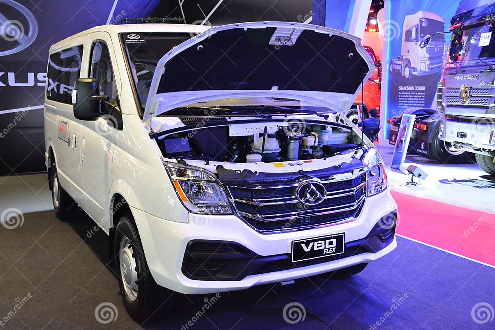 Maxus V80 van imagen editorial. Imagen de acontecimiento - 156908315