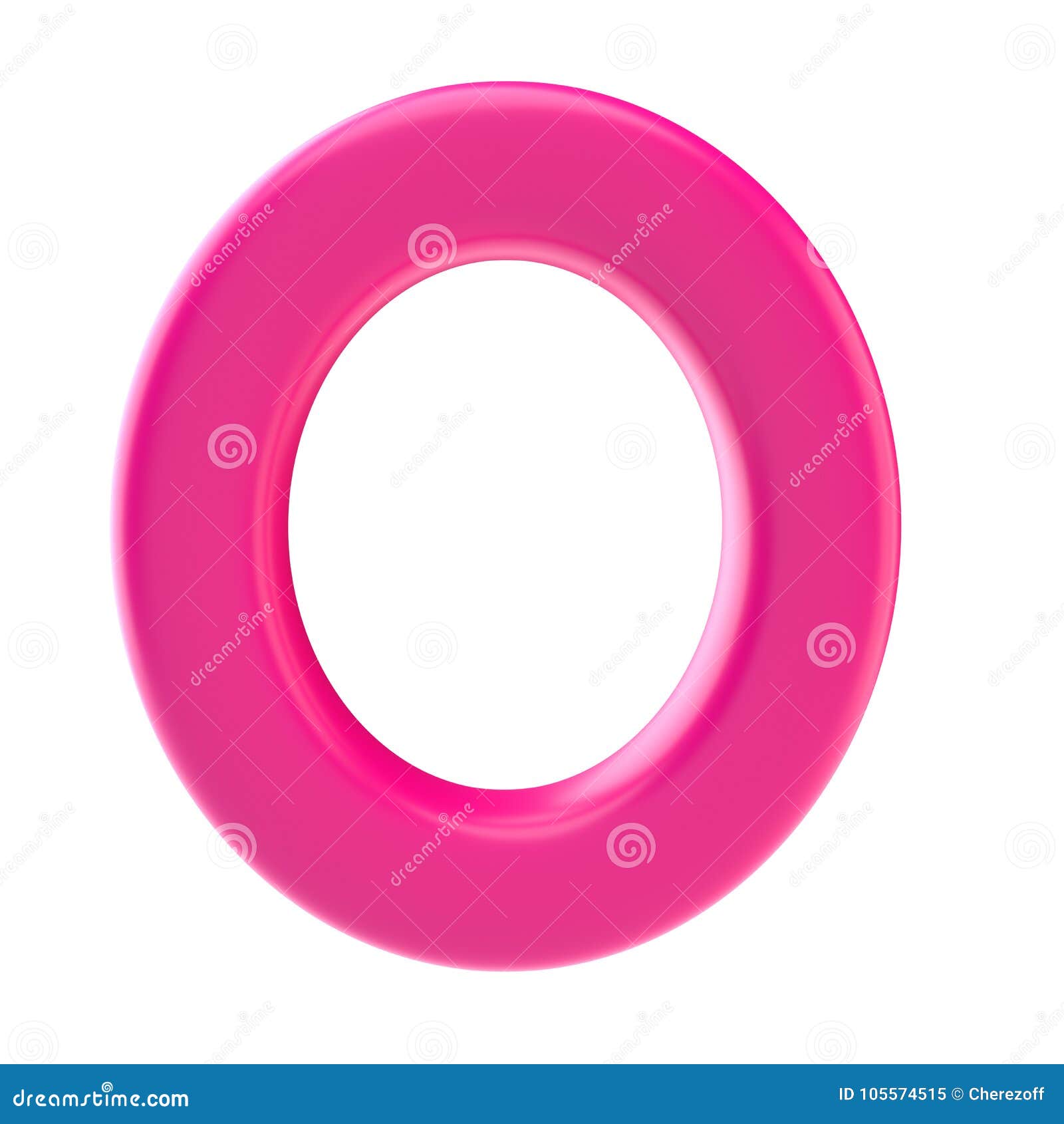 Mayúscula Rosado Brillante De La Letra Stock de ilustración ...