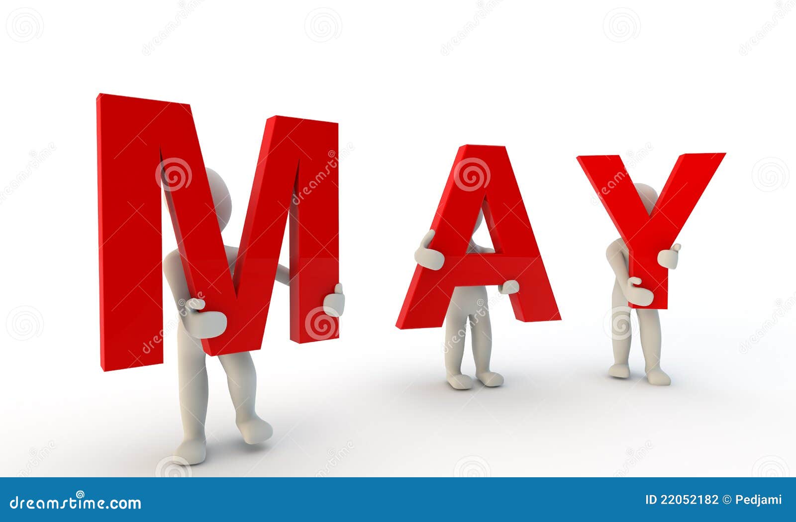 May stock illustration. Illustration of characters, shape - 22052182