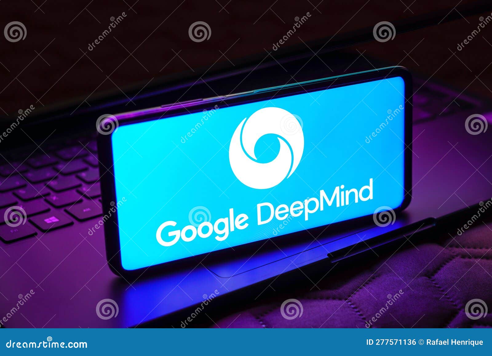 May 9, 2023, Brazil. in this Photo Illustration, the Google DeepMind ...