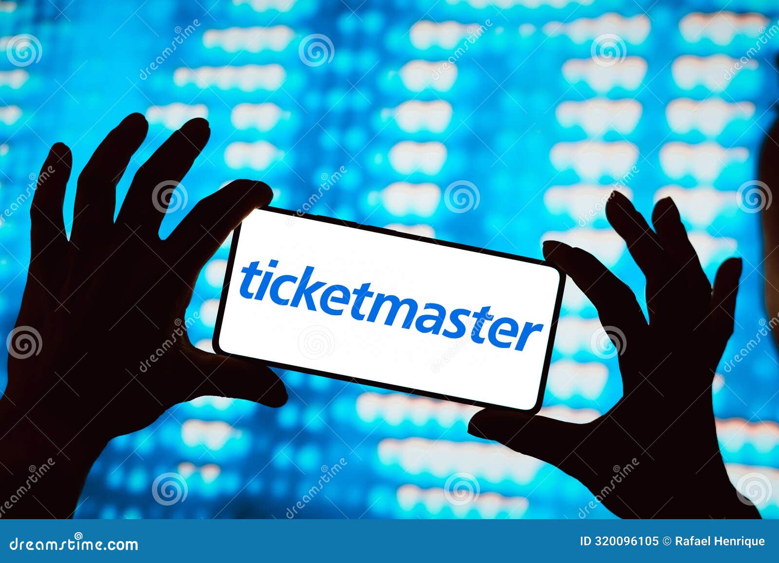 May 28, 2024, Brazil. in this Photo Illustration, the Ticketmaster Logo ...
