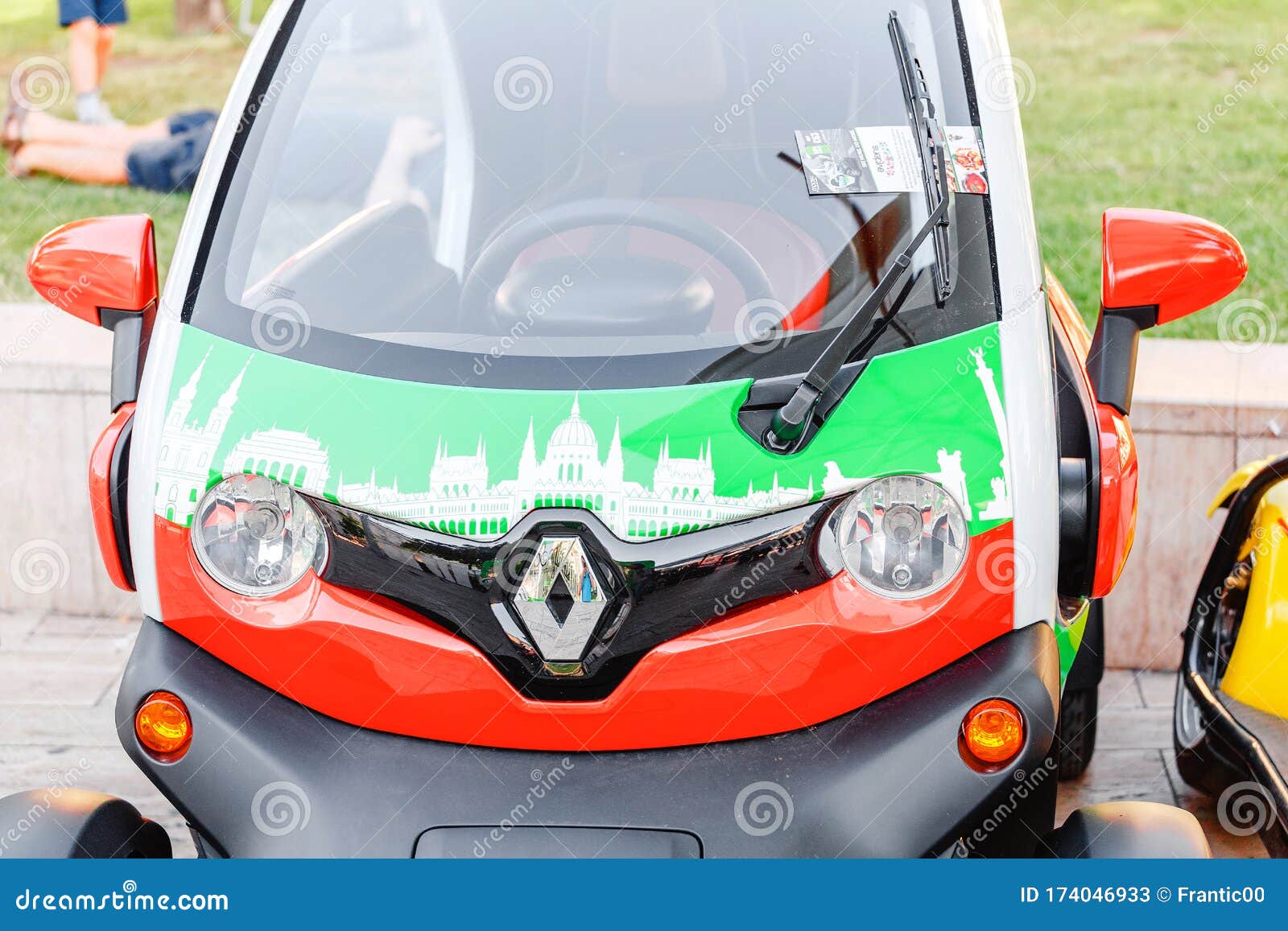 Excursion in Budapest by Renault Mini Electro Car Editorial Stock Photo ...