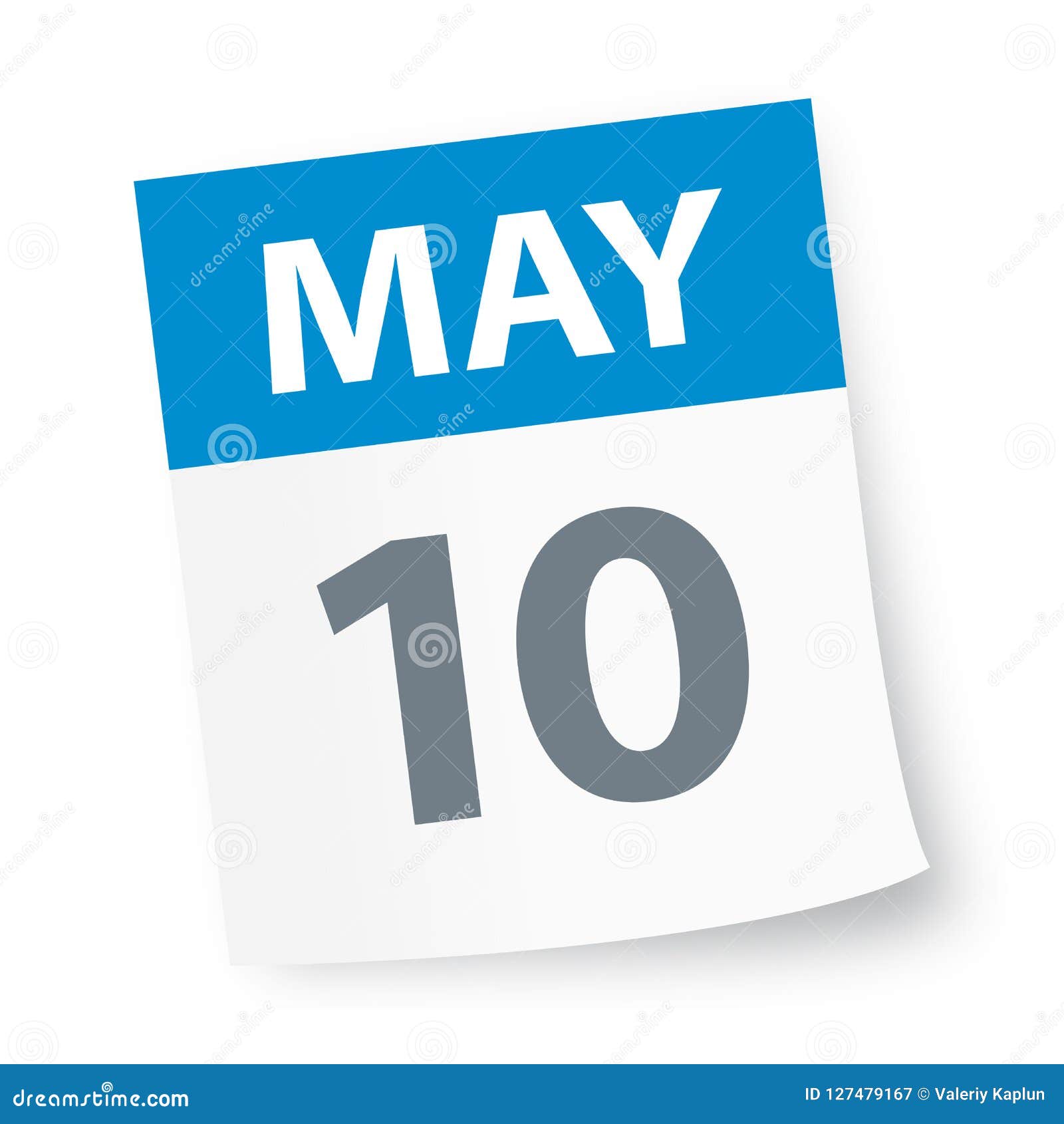 May 10 - Calendar Icon stock illustration. Illustration of 2021 - 127479167