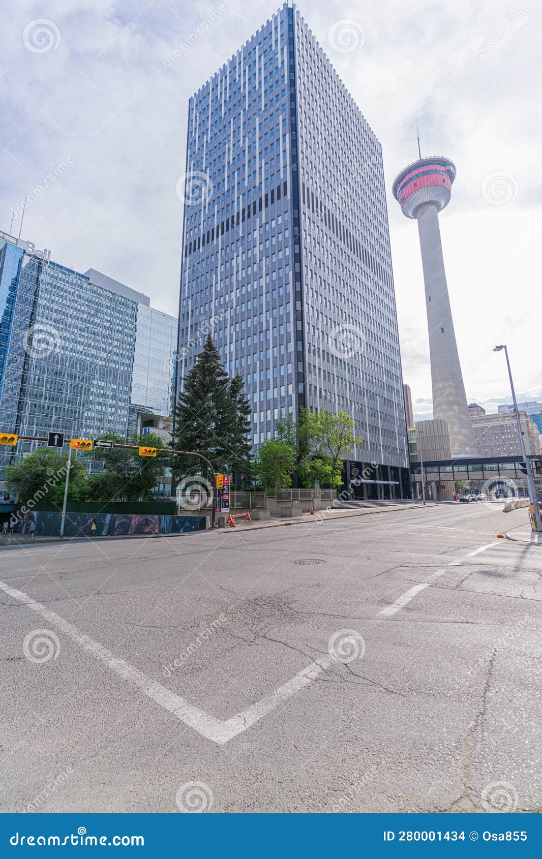 28 May 2023 - Calgary Alberta Canada - Downtown Calgary City Centre ...