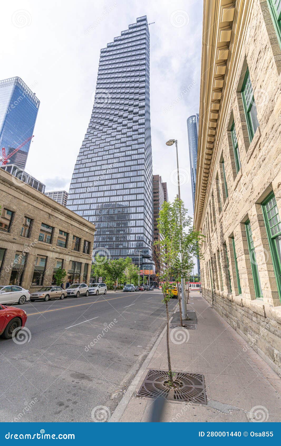 28 May 2023 - Calgary Alberta Canada - Downtown Calgary City Centre ...