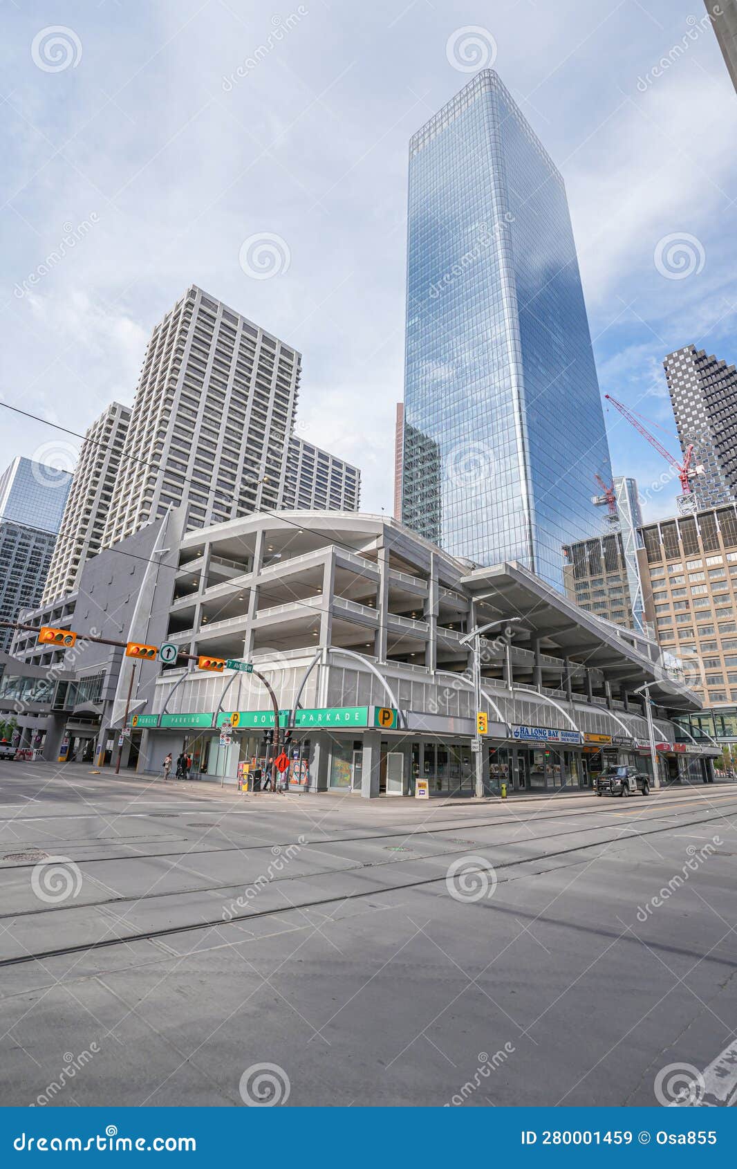 28 May 2023 - Calgary Alberta Canada - Downtown Calgary City Centre ...