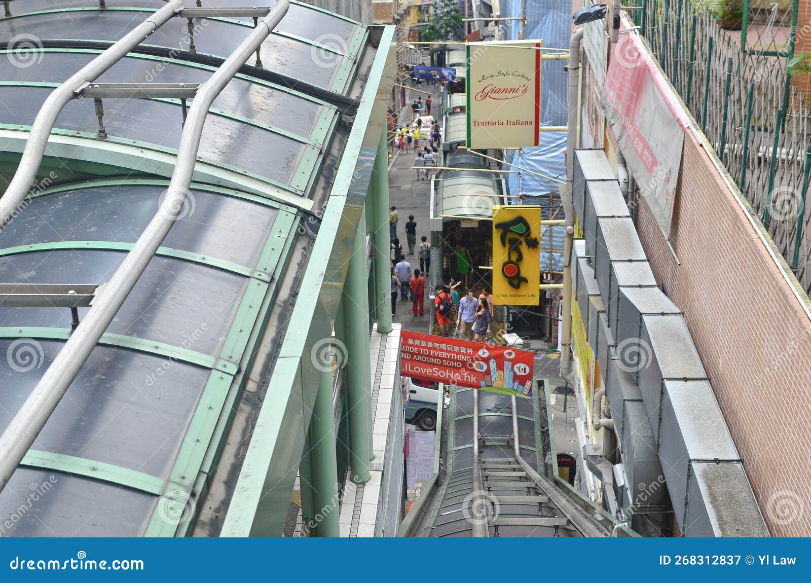 Central Elevated Walkway, Day Time of Central 18 May 2013 Editorial ...
