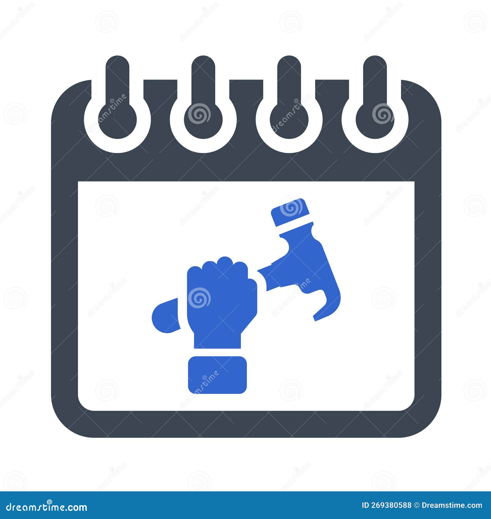 May day icon stock illustration. Illustration of calendar - 269380588