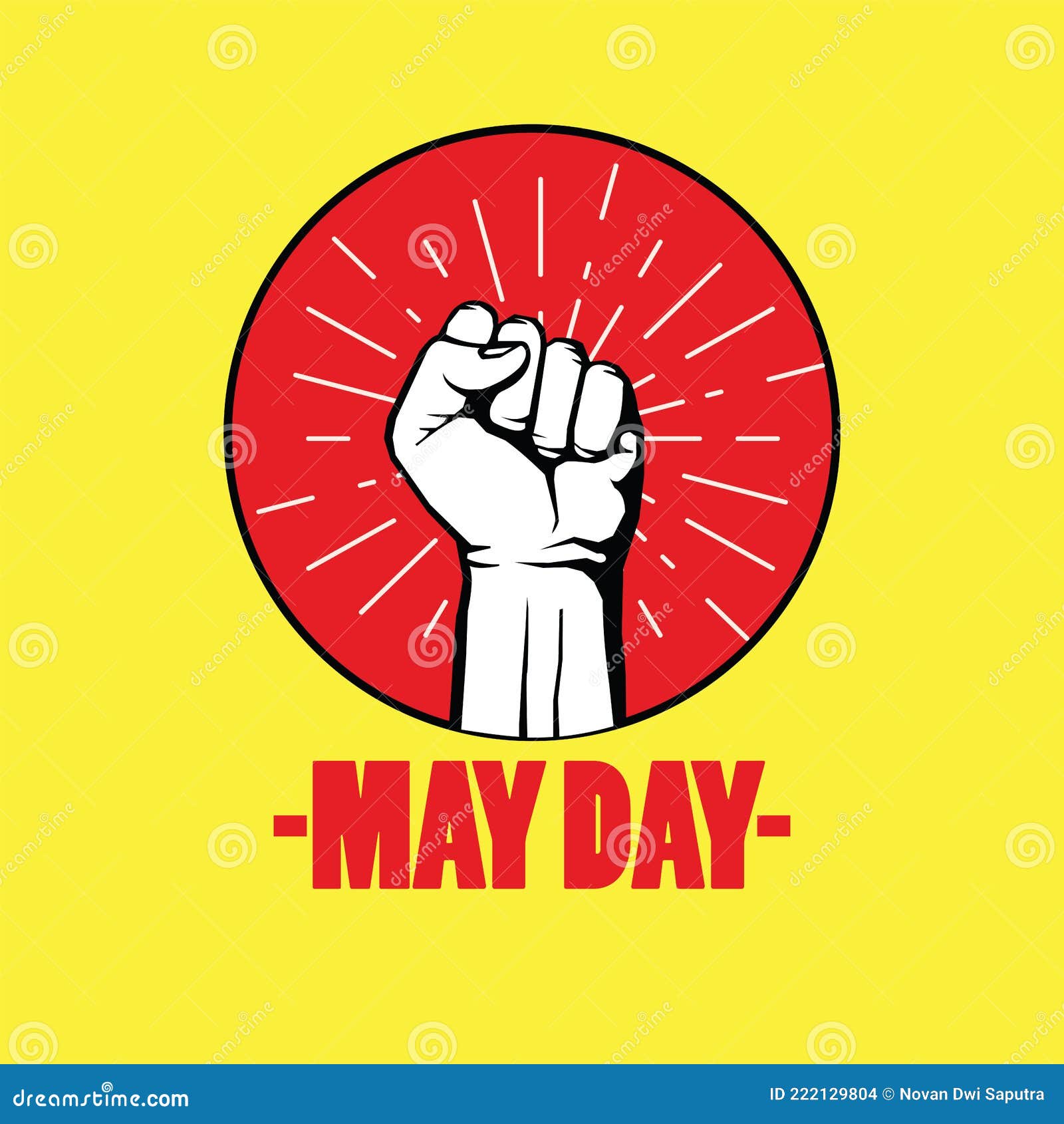 May Day Logo Ready Eps 10 Format Stock Illustration - Illustration of ...