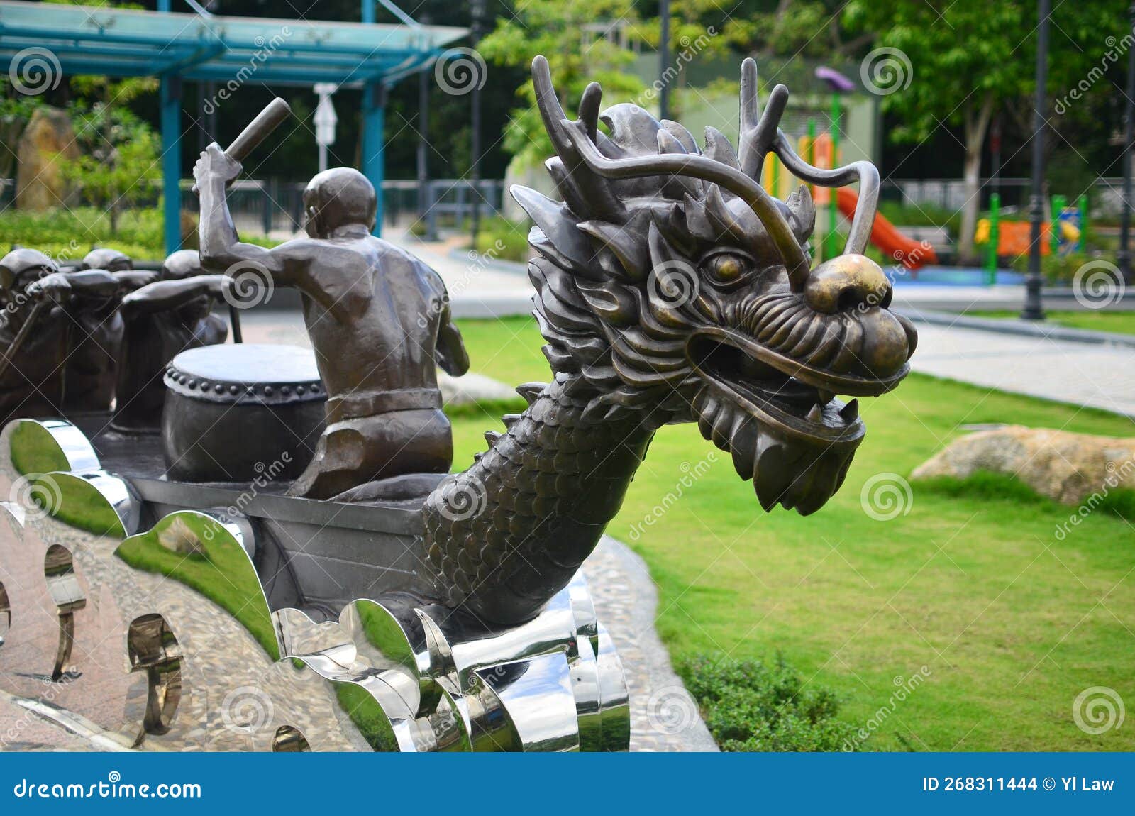 19 May 2013 Front of the Traditional Dragon Boat Head Editorial Stock ...