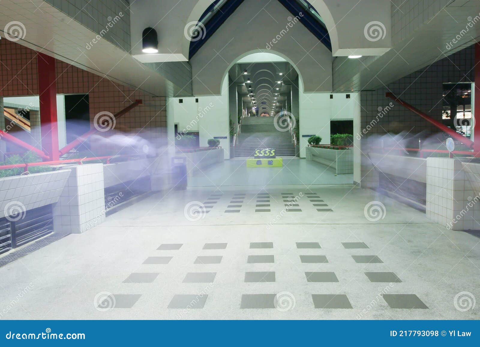 7 May 2005 the Hall Way at the Hkust , Hong Kong Stock Photo - Image of ...