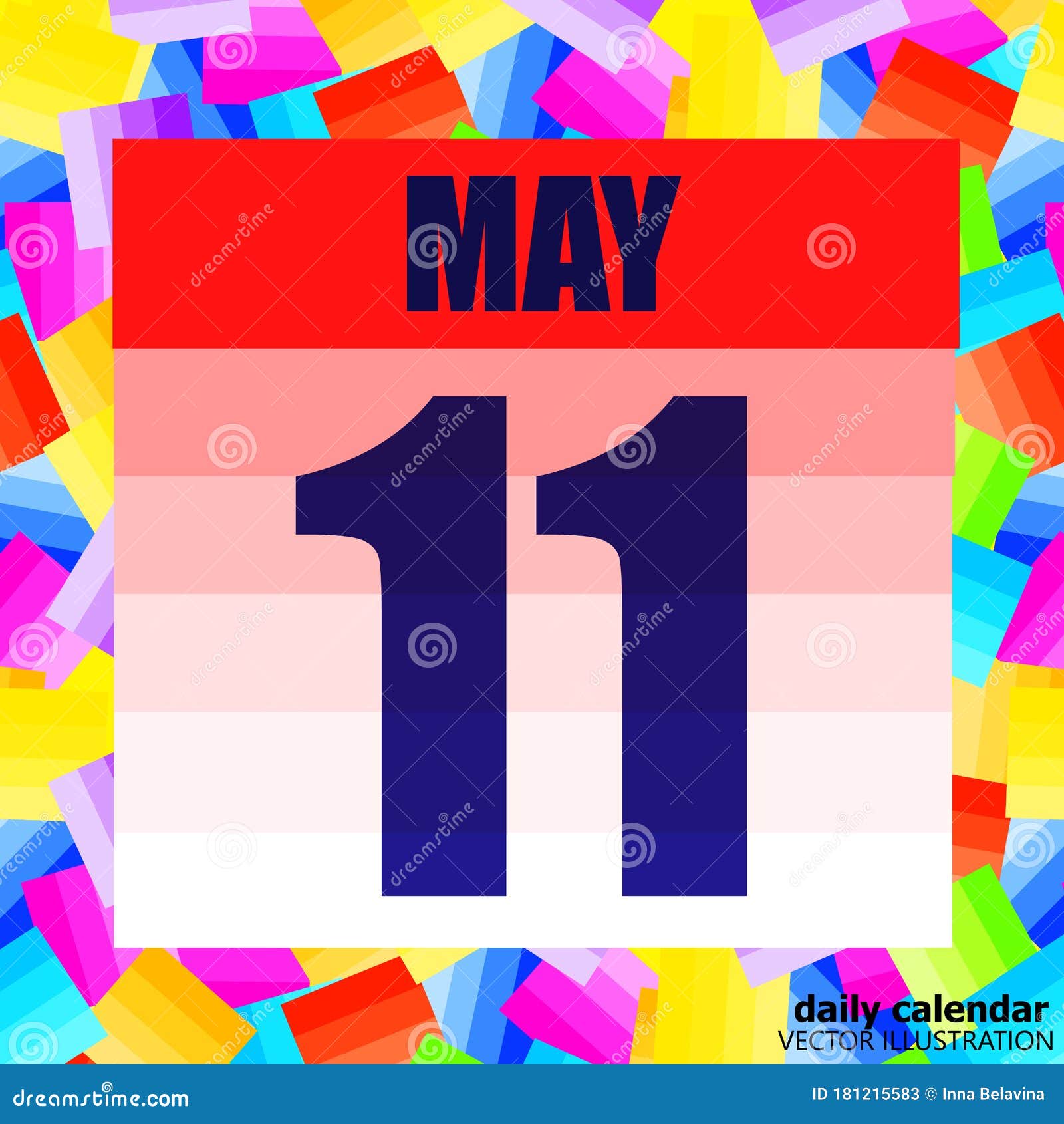 May 11 Icon. for Planning Important Day. Banner for Holidays and ...