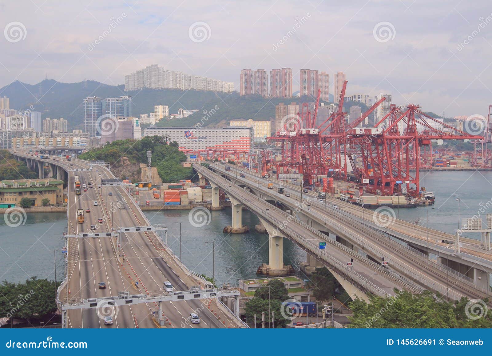 3 May 2014 Kwai Tsing Container Terminal Editorial Photo - Image of ...