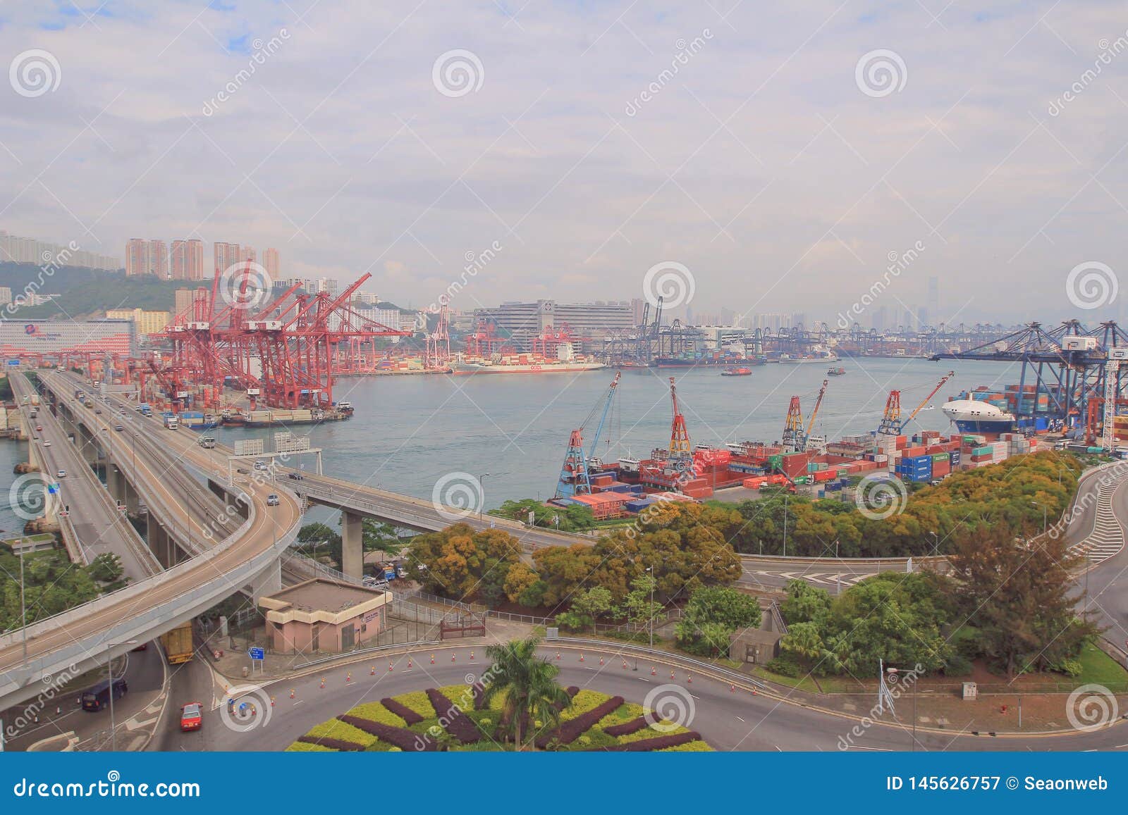 3 May 2014 Kwai Tsing Container Terminal Editorial Photography - Image ...