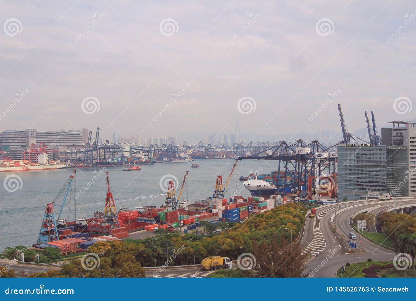 3 May 2014 Kwai Tsing Container Terminal Editorial Stock Photo - Image ...