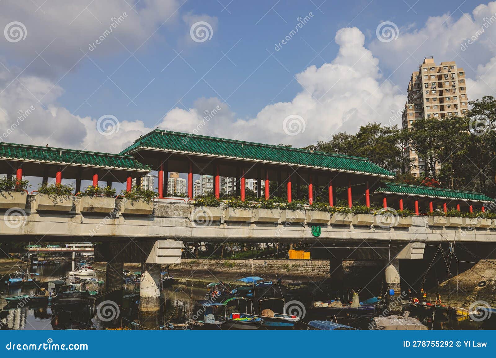 The Lam Tsuen River in Tai Po. Hk May 21 2023 Editorial Photography ...