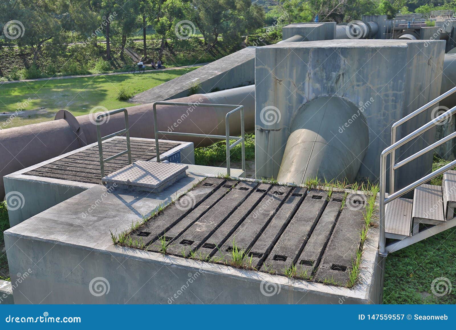 Large Water Pipes at Hk 12 May 2019 Stock Image - Image of group, pipes ...