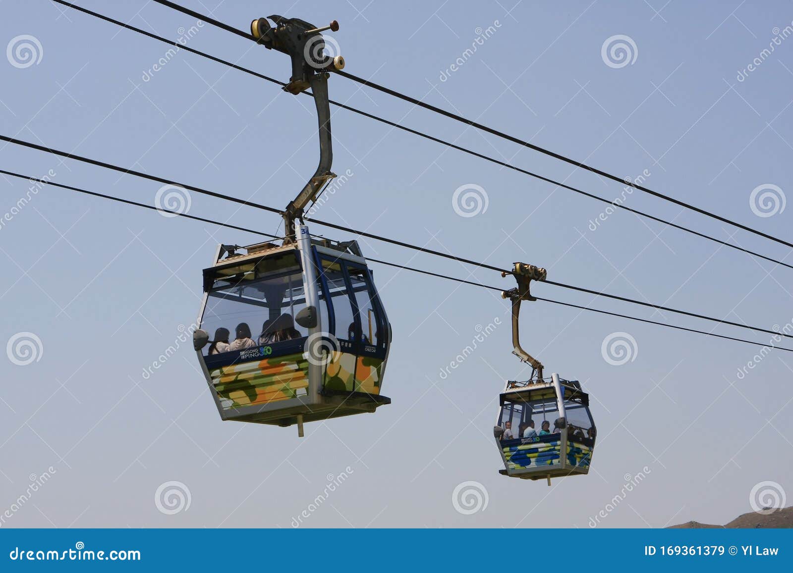 Nong Ping Cable Car. 2 May 2019 Hk Editorial Stock Image - Image of ...