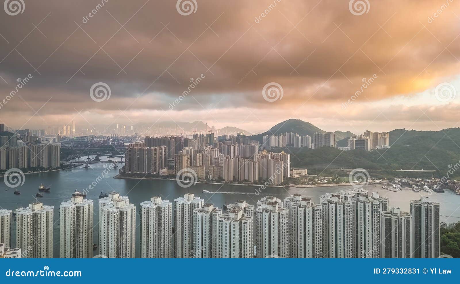May 26 2023 the Residential Building at Tsuen Wan Editorial Photo - Image of corporation, city ...