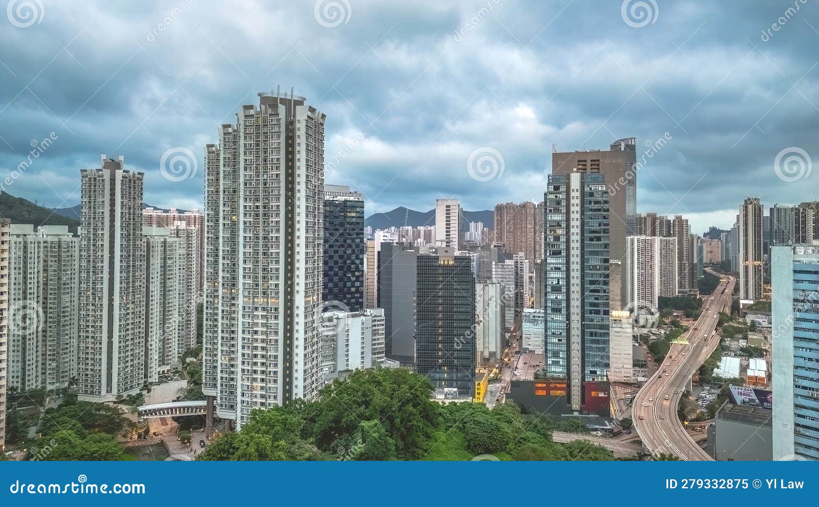 May 26 2023 the Residential Building at Tsuen Wan Editorial Image - Image of modern, office ...