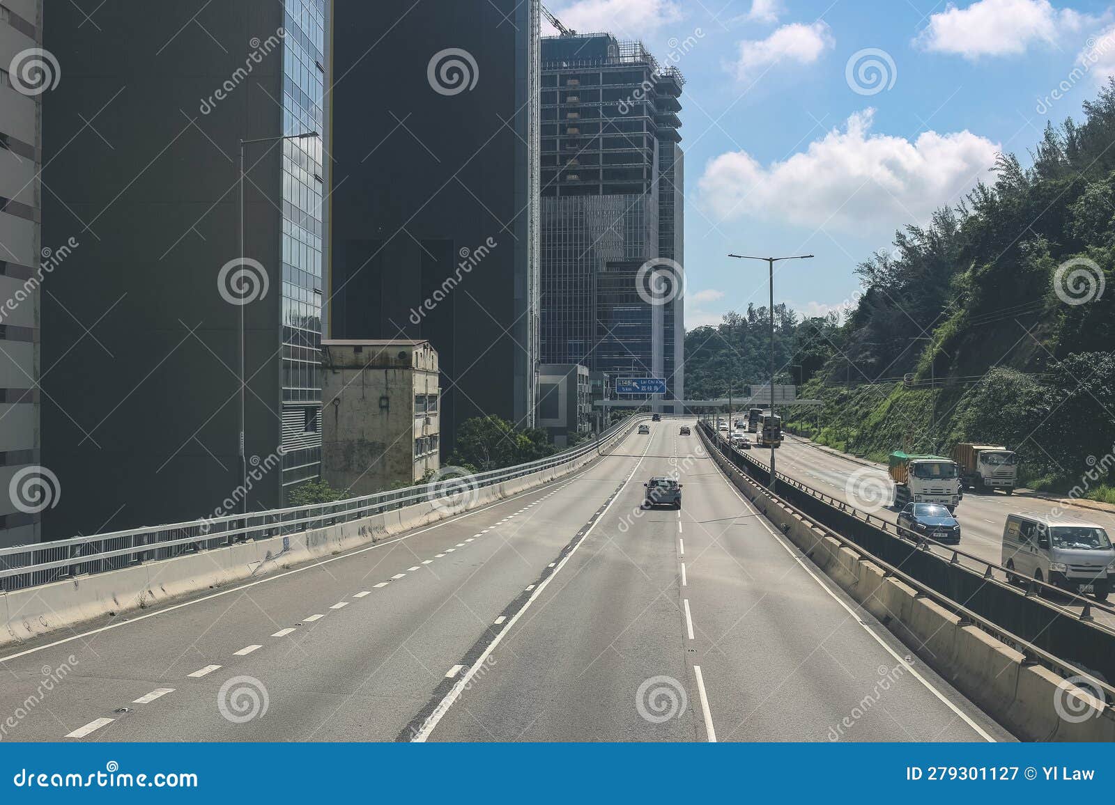 May 26 2023 the Road Scape of Ching Cheung Road Editorial Photography ...