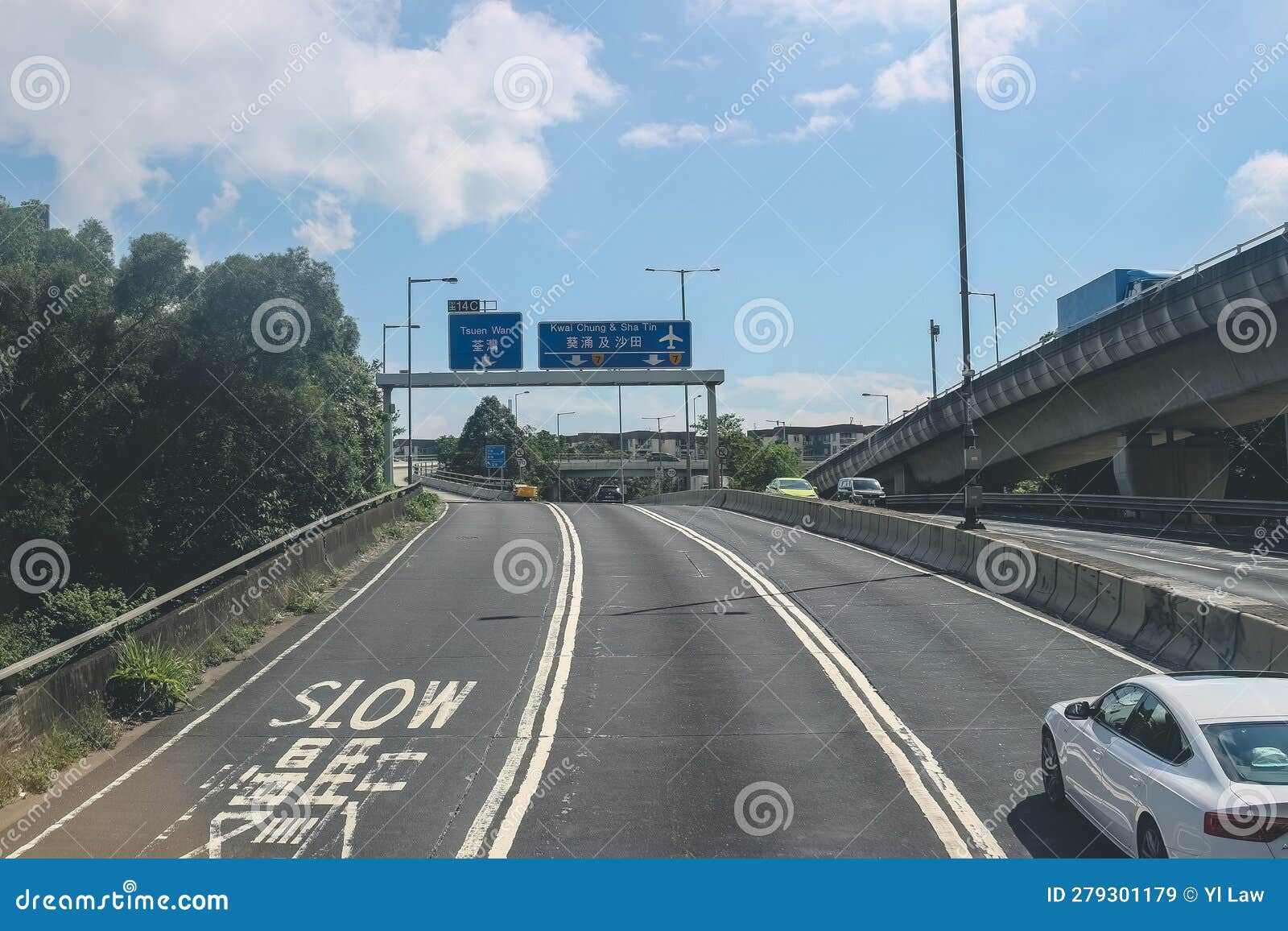 May 26 2023 the Road Scape of Ching Cheung Road Editorial Stock Image ...