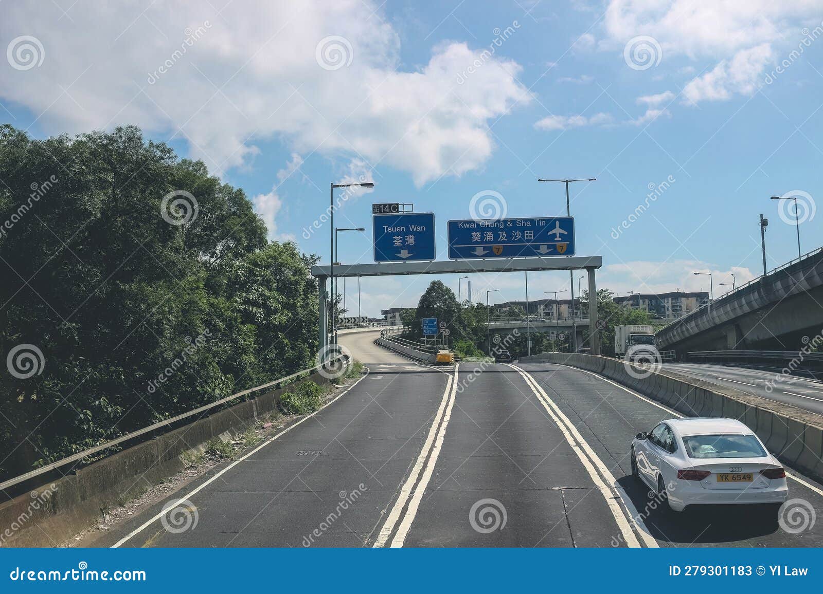 May 26 2023 the Road Scape of Ching Cheung Road Editorial Stock Photo ...