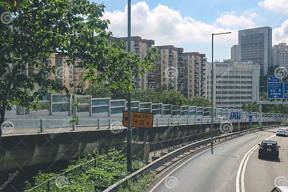 May 26 2023 the Road Scape of Ching Cheung Road Editorial Stock Photo ...