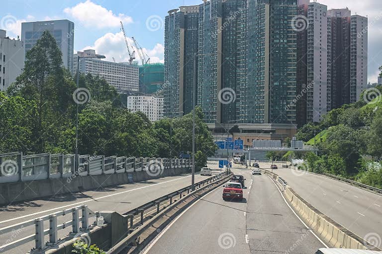 May 26 2023 the Road Scape of Ching Cheung Road Editorial Photo - Image ...