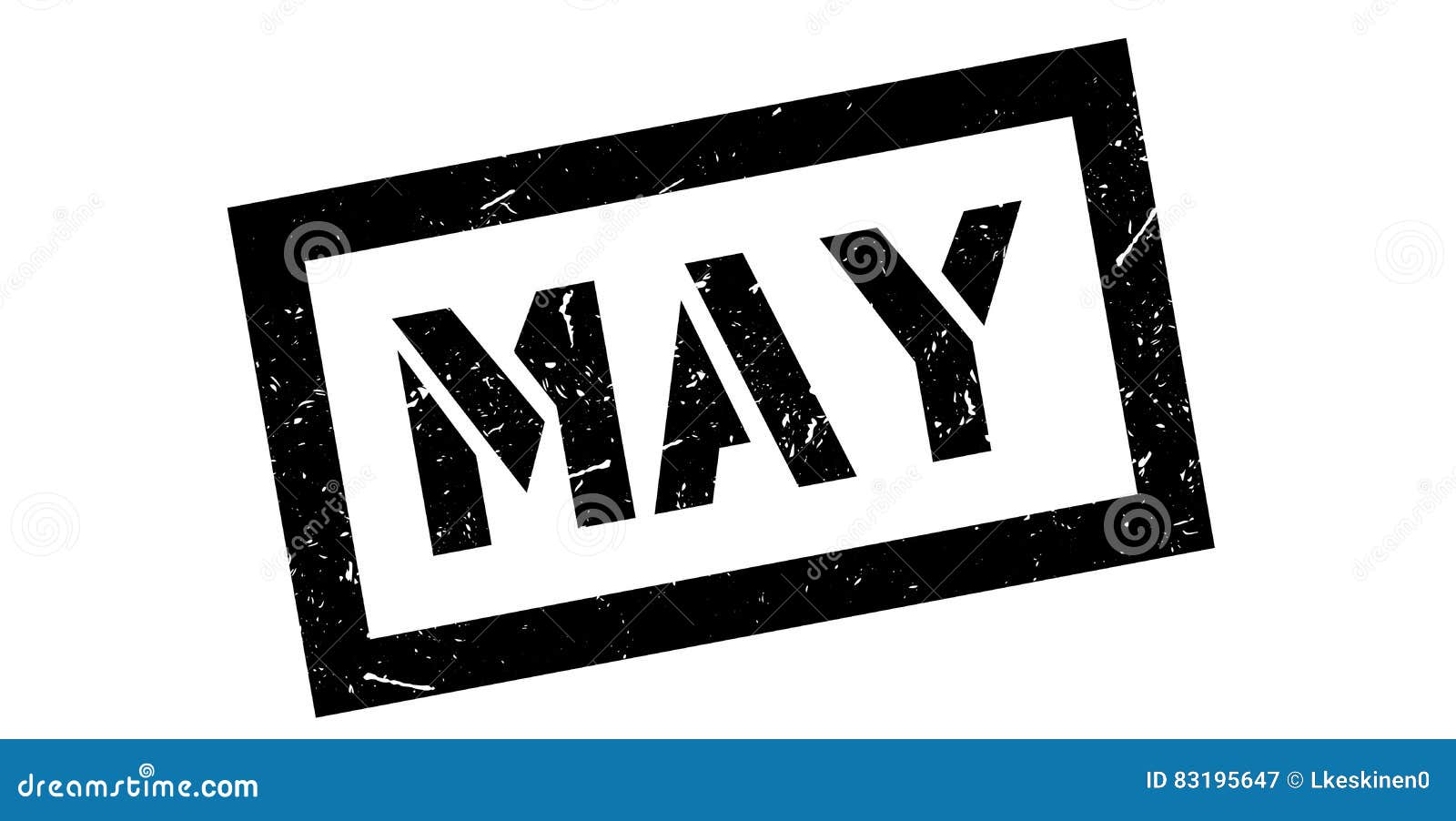 May rubber stamp stock illustration. Illustration of plan - 83195647