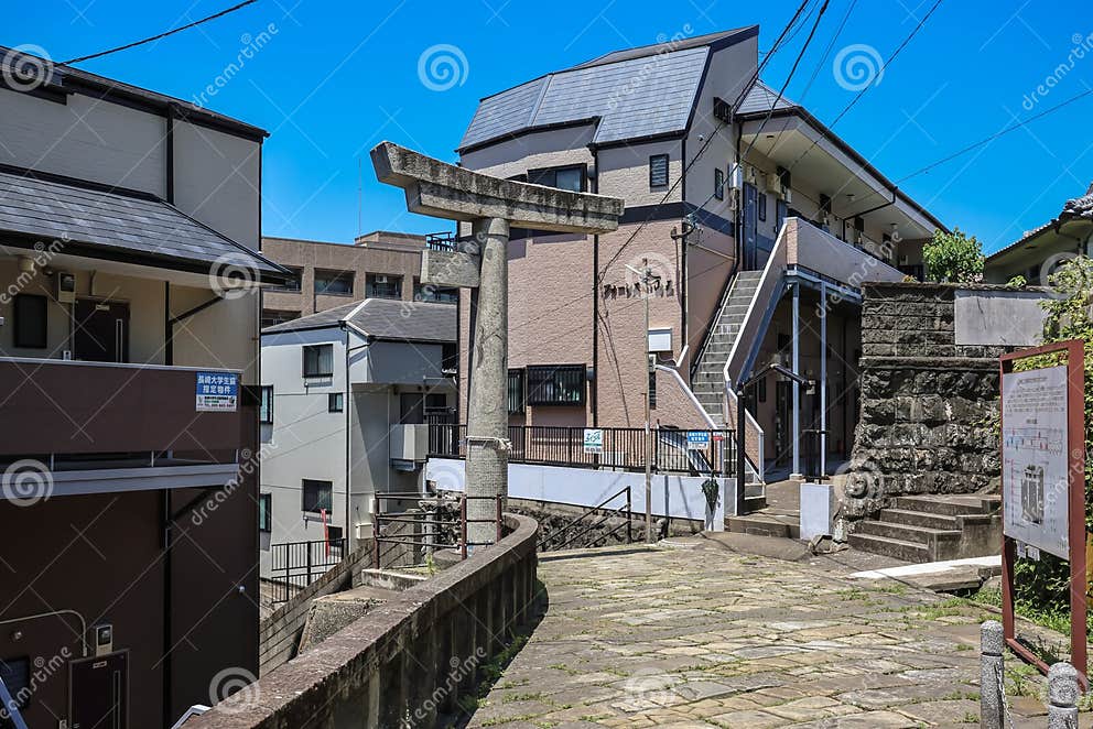 May 14 2024 a Sanno Shrine One Legged Torii Gate Editorial Photo ...