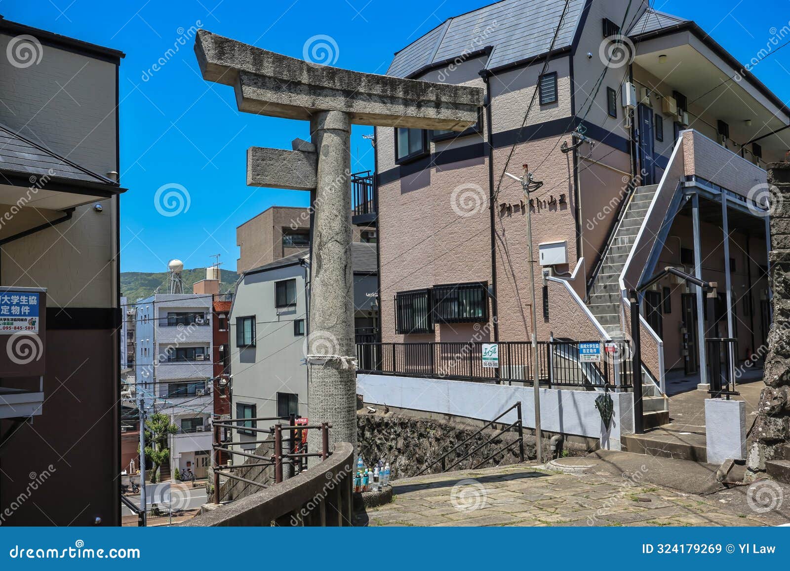 May 14 2024 a Sanno Shrine One Legged Torii Gate Editorial Stock Image ...