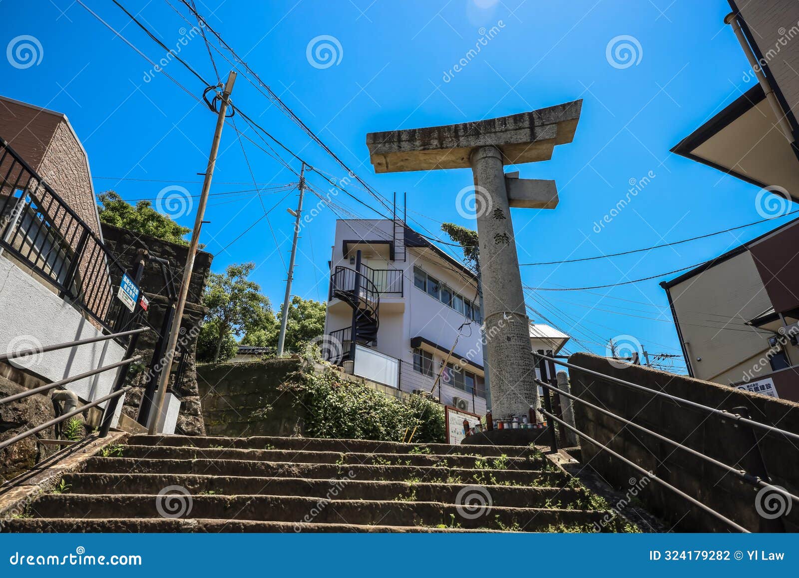 May 14 2024 a Sanno Shrine One Legged Torii Gate Editorial Photography ...