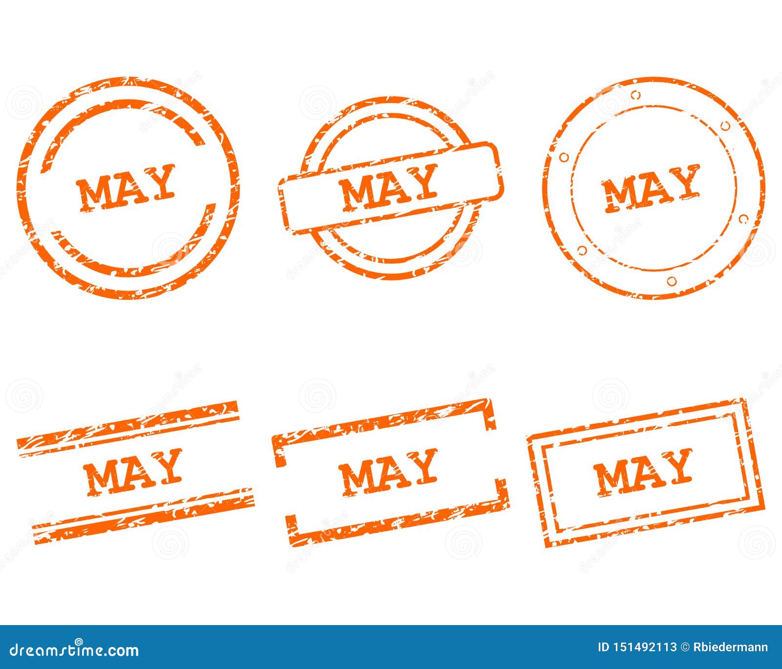 May stamps stock vector. Illustration of symbol, sticker - 151492113