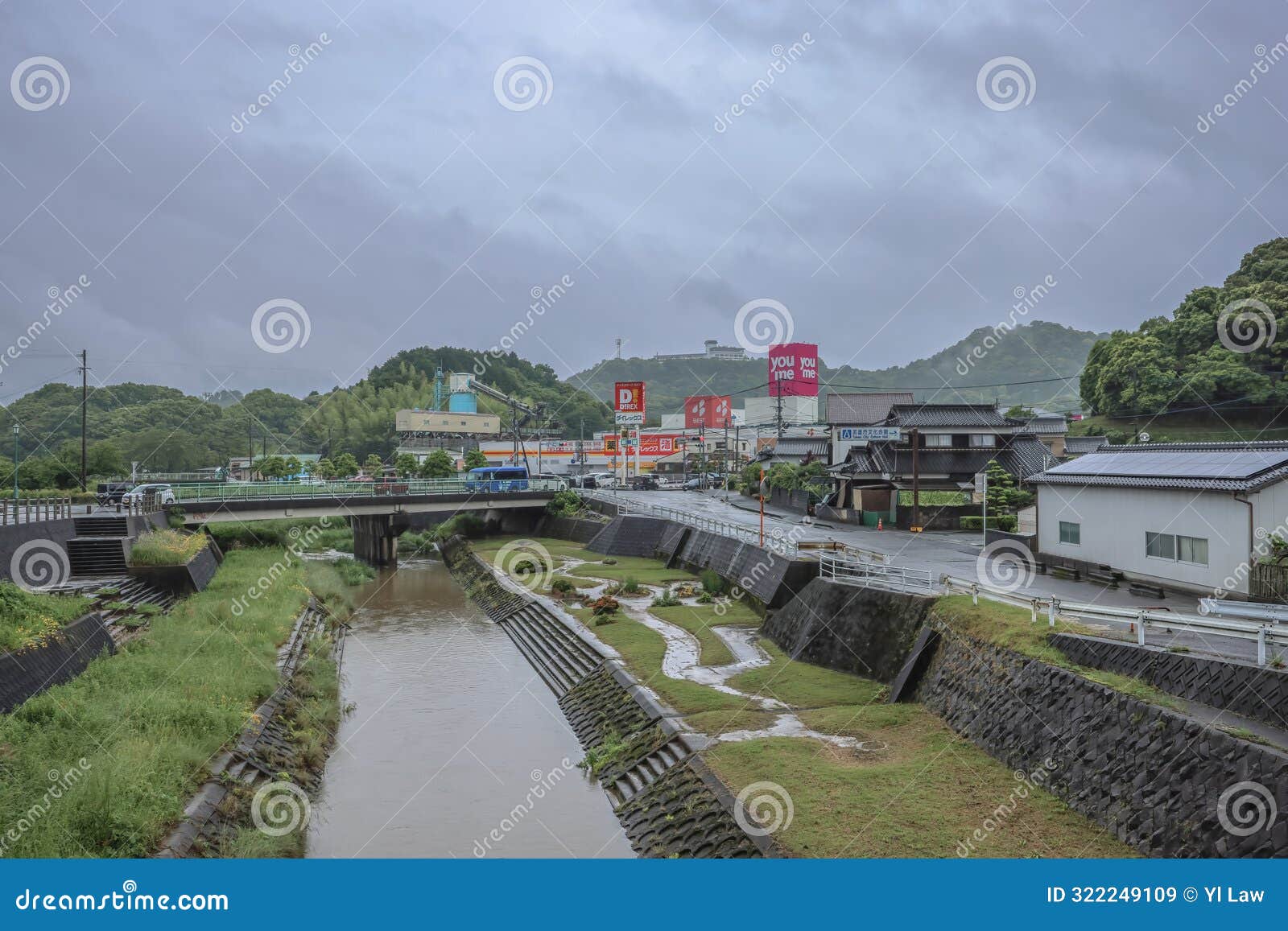 May 12 2024 the Takeo River at Takeo Onsen, Sega, Japan Editorial Stock ...