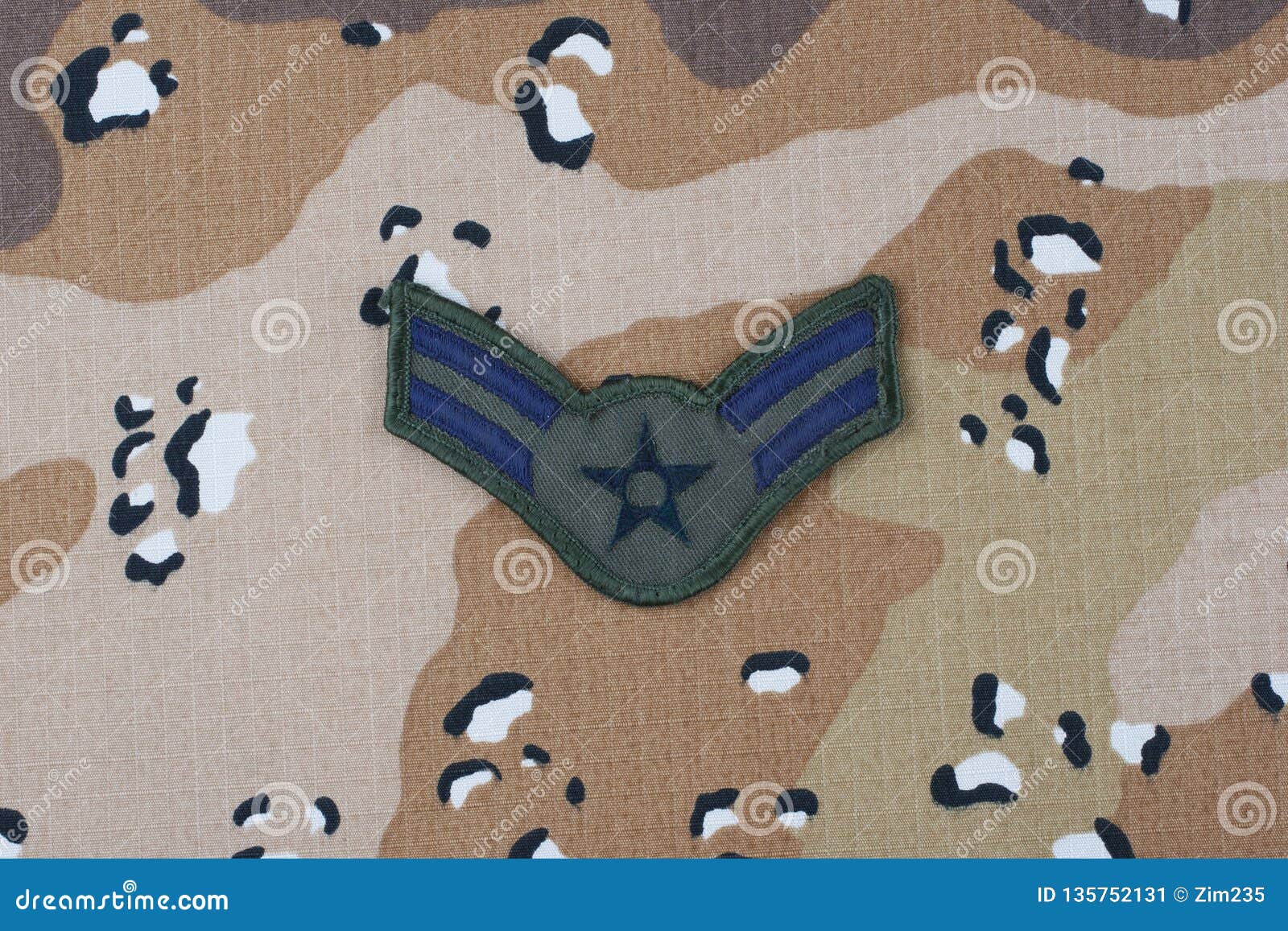 May 12, 2018. US AIR FORCE Airman First Class Rank Patch on Desert ...