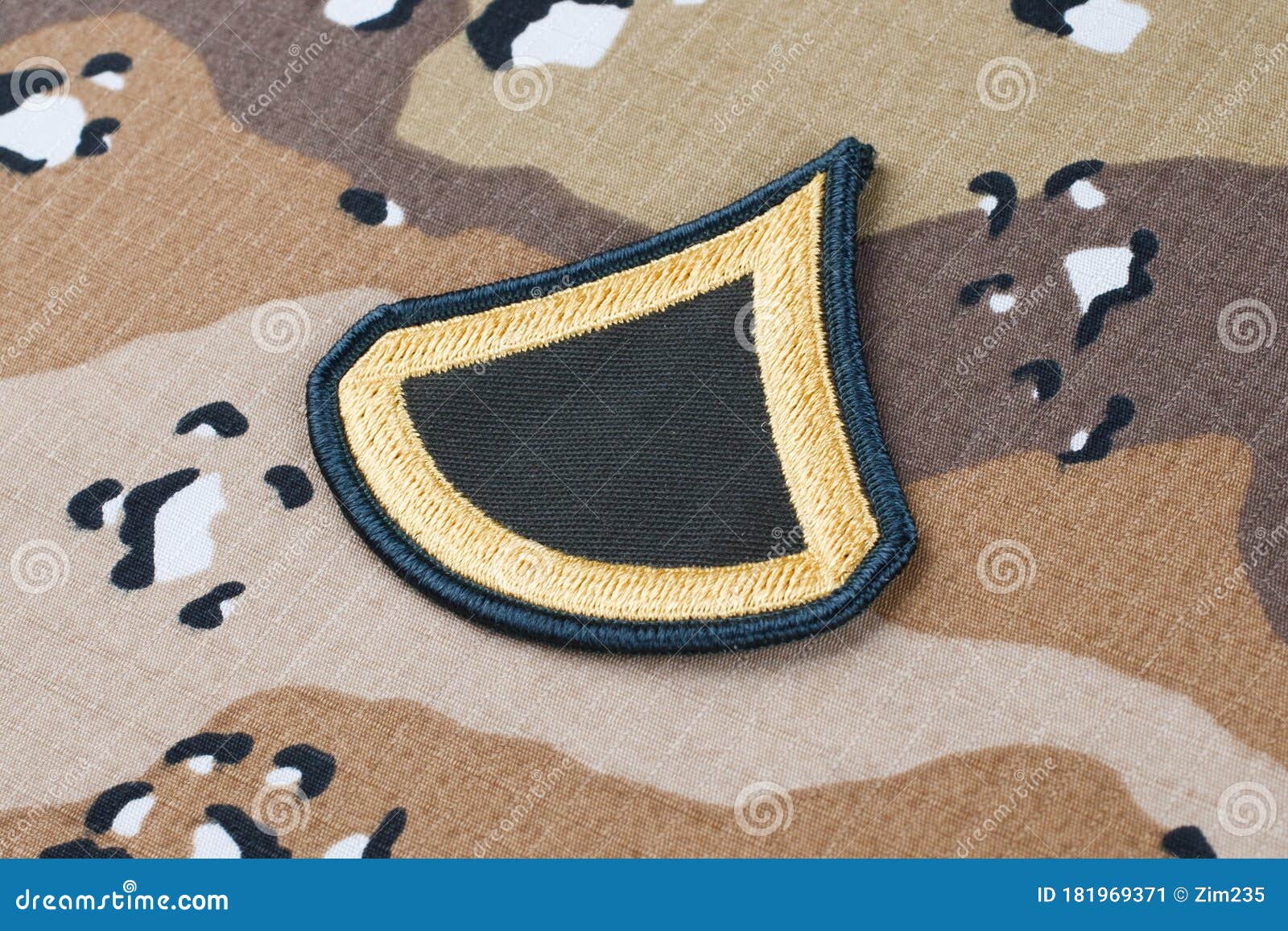 May 12, 2018. US ARMY Private First Class Rank Patch on Desert ...