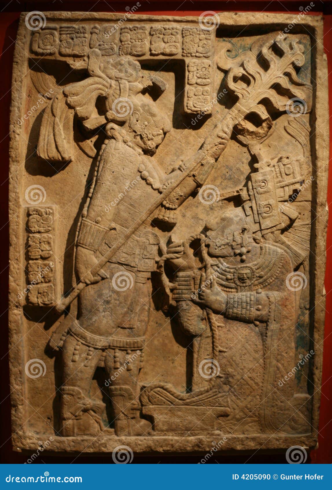 Maya art sculpture stock photo. Image of indian, aztec - 4205090