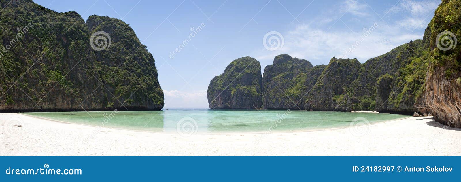 Maya bay. stock image. Image of province, islands, edge - 24182997