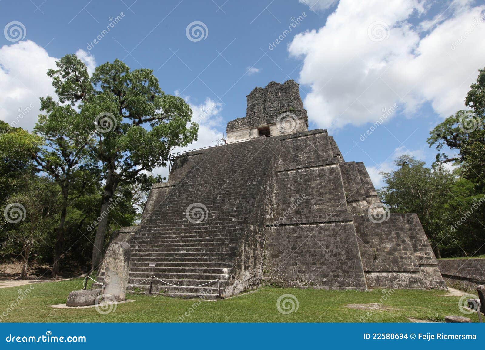 Maya Building in Tikal, Guatemala Stock Photo - Image of mexico, travel ...
