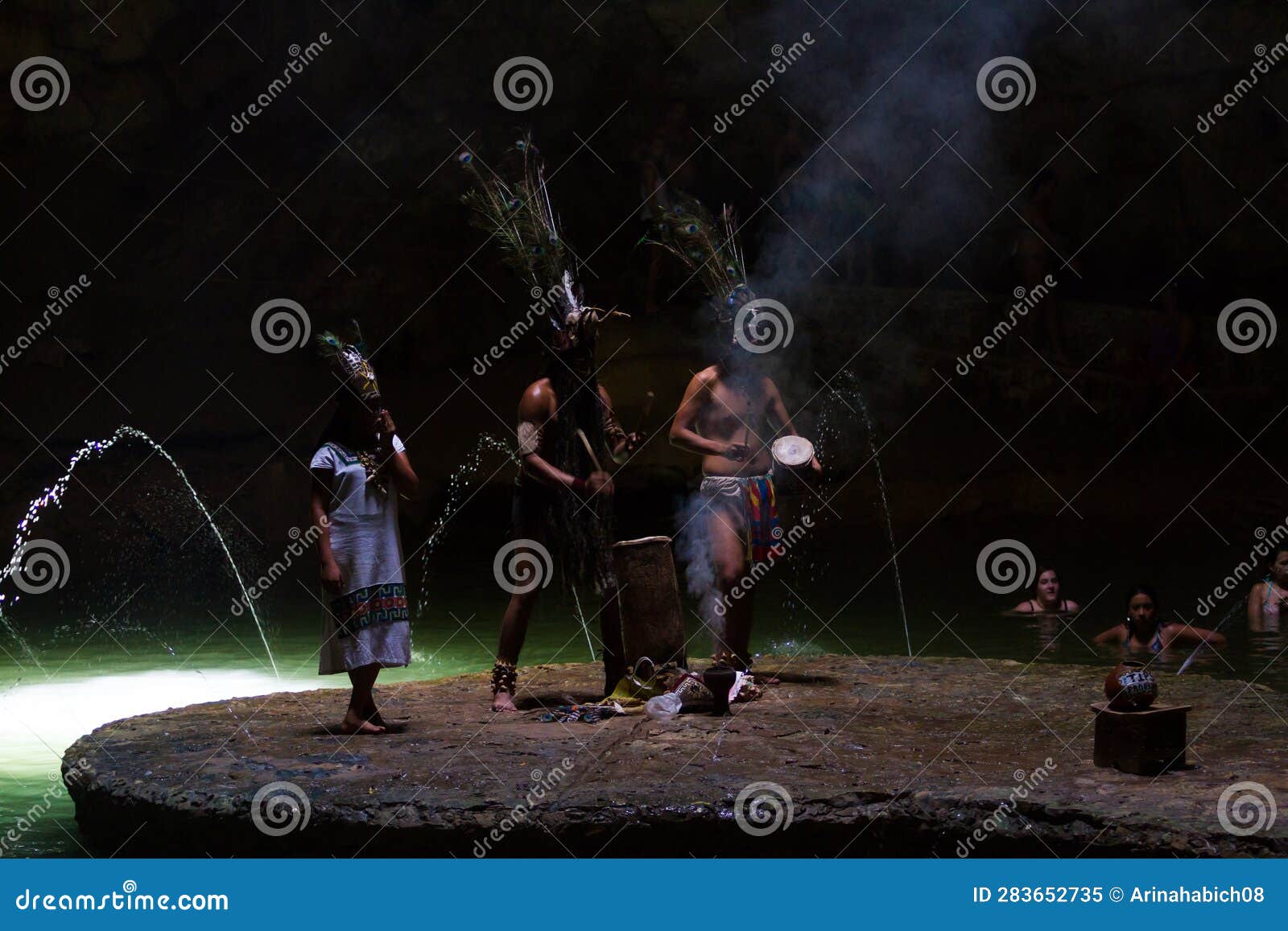 Maya people editorial image. Image of culture, performing - 283652735