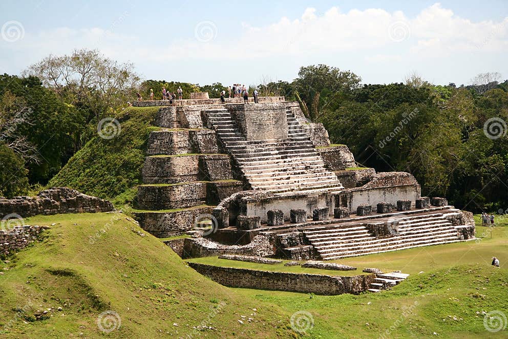 Maya Pyramid stock photo. Image of remain, world, pyramid - 1921422